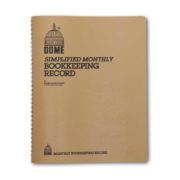Dome Monthly Bookkeeping Record – The Dome Company